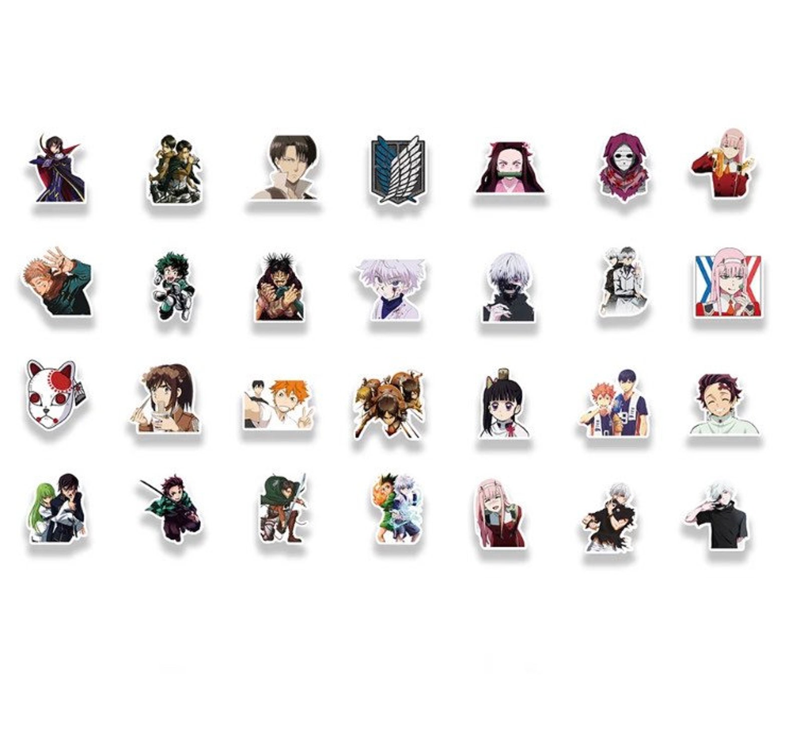 100pcs Random Anime stickers | Etsy