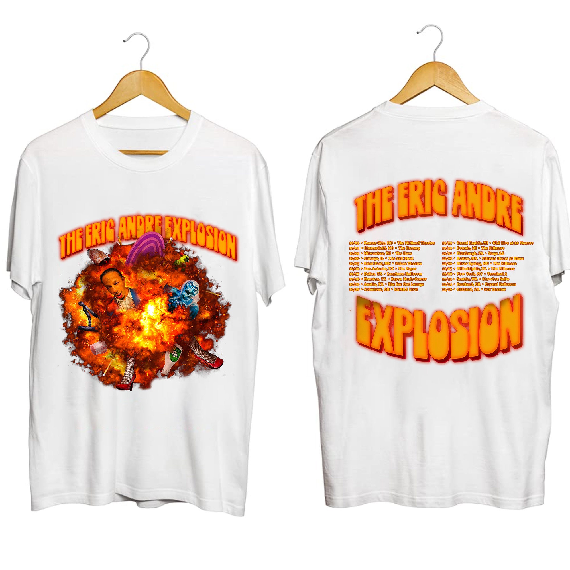 Eric Andre 2023 Tour Shirt, The Eric Andre Explosion Tour 2023 Shirt sold by Merl Functioning ...