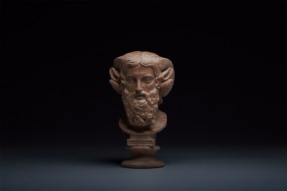Zeus Ammon.sculpture of Zeus Amon.zeus Amon Wood - Etsy