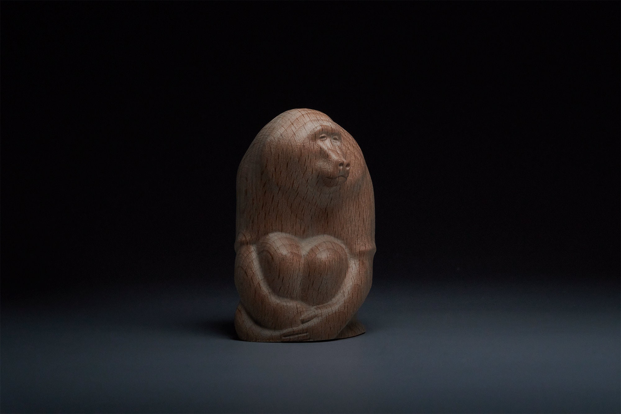 Baboon Wood Carving.figurines - Etsy