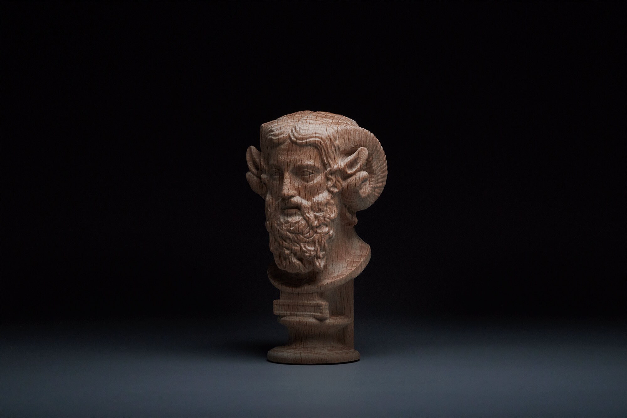 Zeus Ammon.sculpture of Zeus Amon.zeus Amon Wood Carving.figurines - Etsy