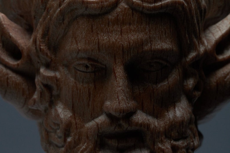 Zeus Ammon.sculpture of Zeus Amon.zeus Amon Wood Carving.figurines - Etsy