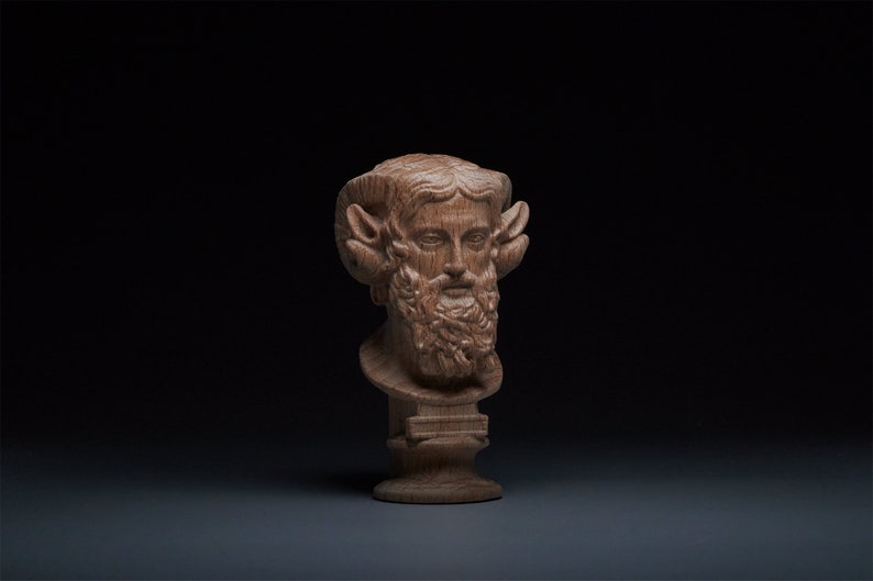 Zeus Ammon.sculpture of Zeus Amon.zeus Amon Wood Carving.figurines - Etsy