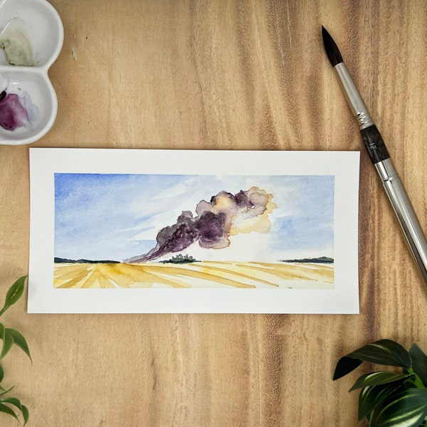 Prairie Landscape - Etsy