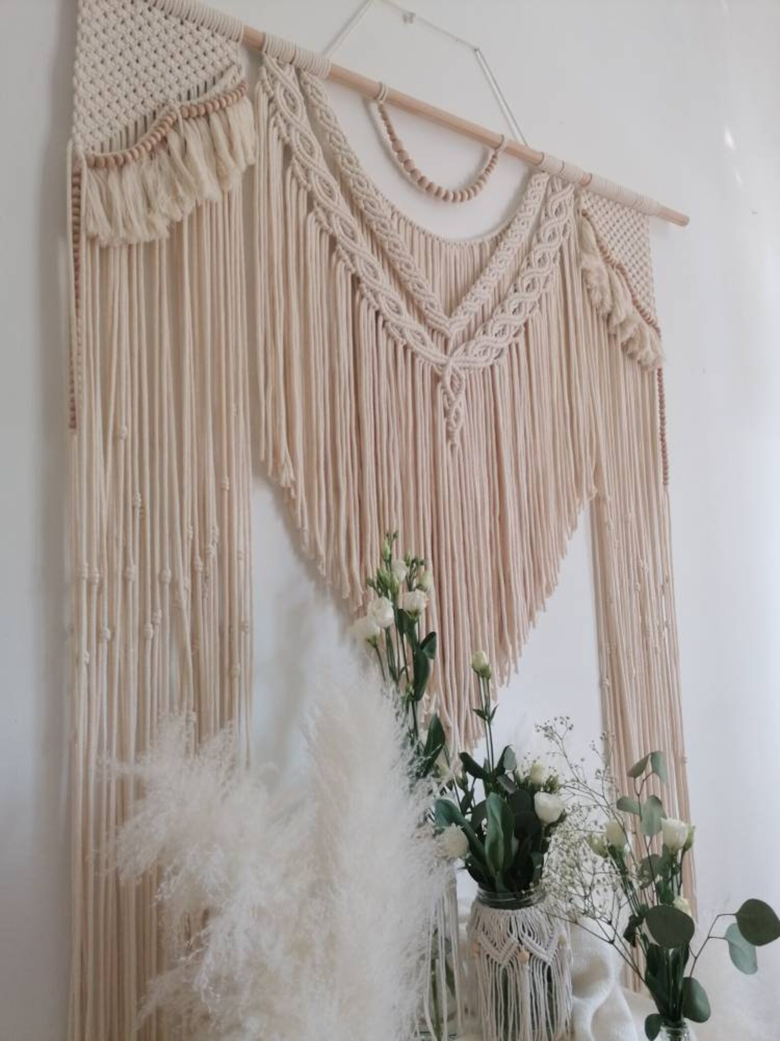 Boho Wedding Backdrop Macrame for Wedding Boho Decor - Etsy