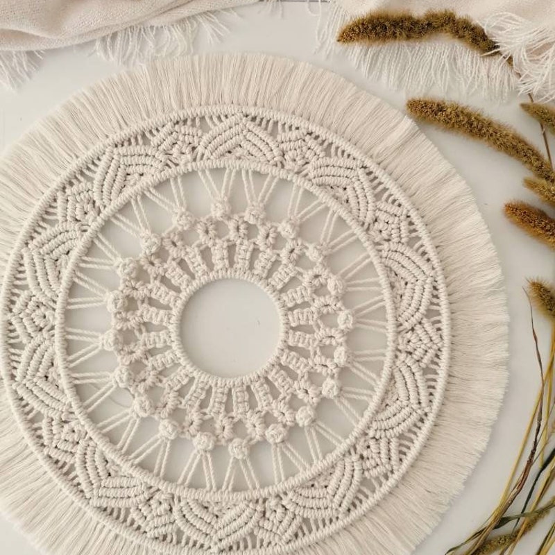 Round Macrame - Etsy