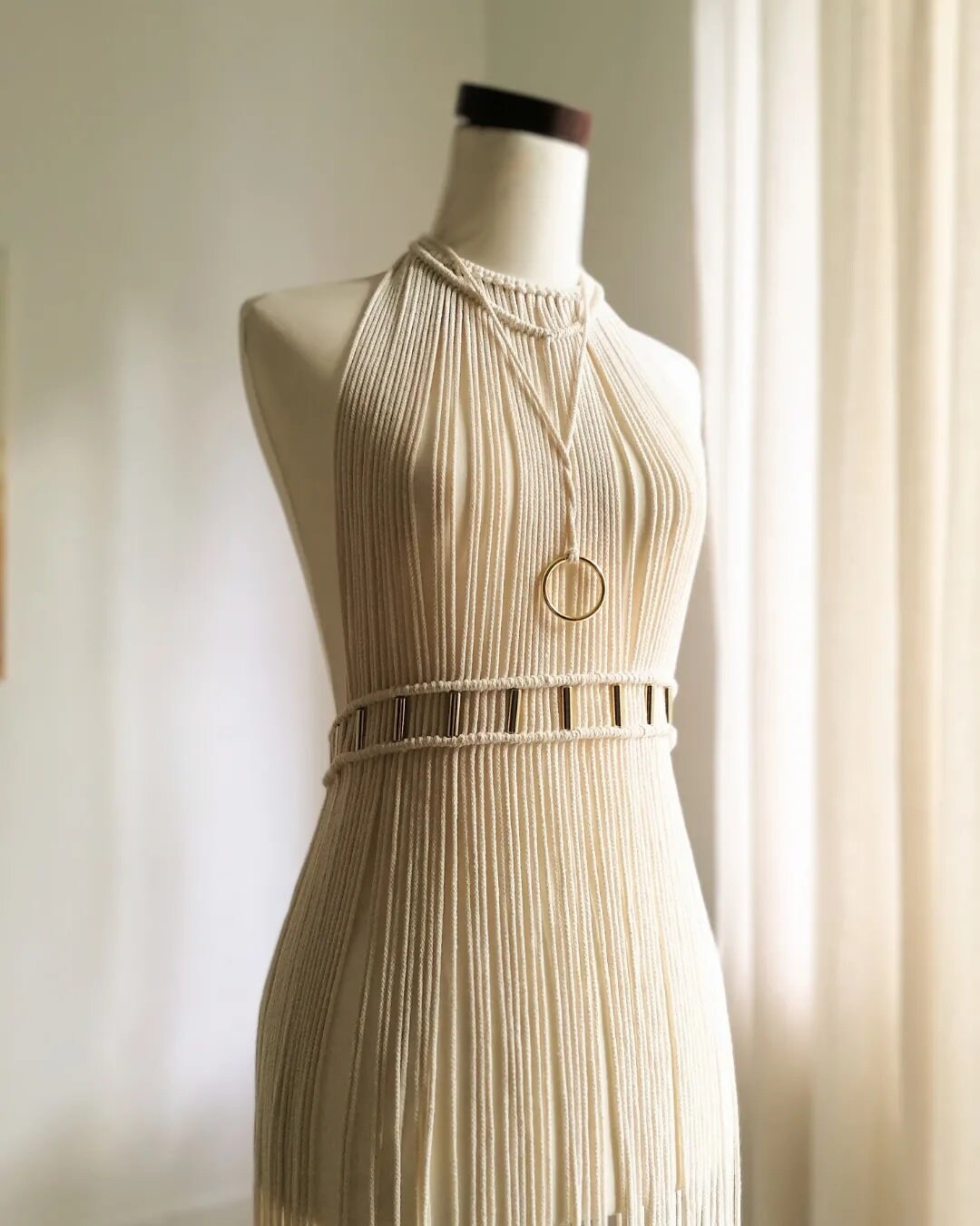 Macrame Dress, Swim Cover Up, Birthday Dress, Festival Outfit, Macrame ...