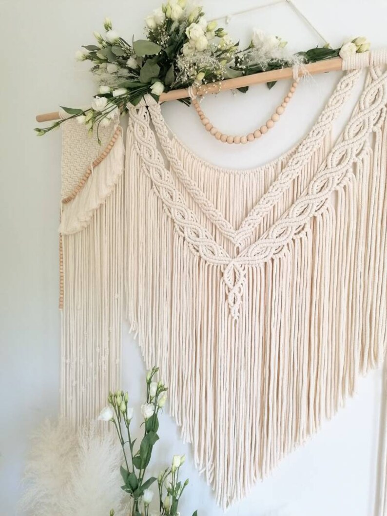 Boho Wedding Backdrop, Macrame for Wedding, Boho Decor, Macrame Curtain, Macrame Wall Decor ...