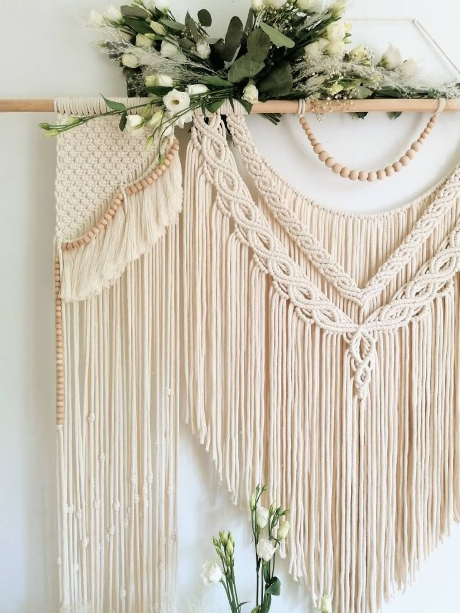 Boho Wedding Backdrop, Macrame for Wedding, Boho Decor, Macrame Curtain ...