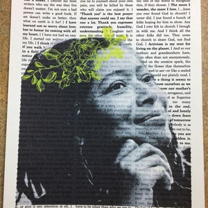 Alice Walker Flower Crown Quote Print - Etsy