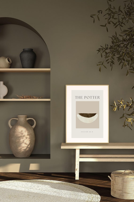 The Potter Christian Art Wall Print DIGITAL DOWNLOAD - Etsy