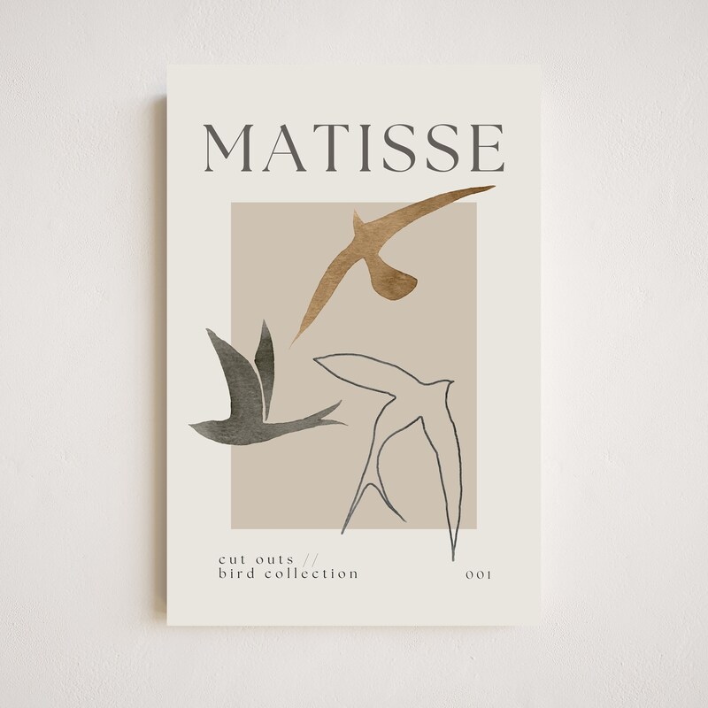 Matisse Birds Print - Etsy