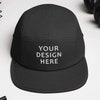 Personalized Embroidered 5-panel Cap, Customized Logo Camper Style Hat, Your Text or Design ...