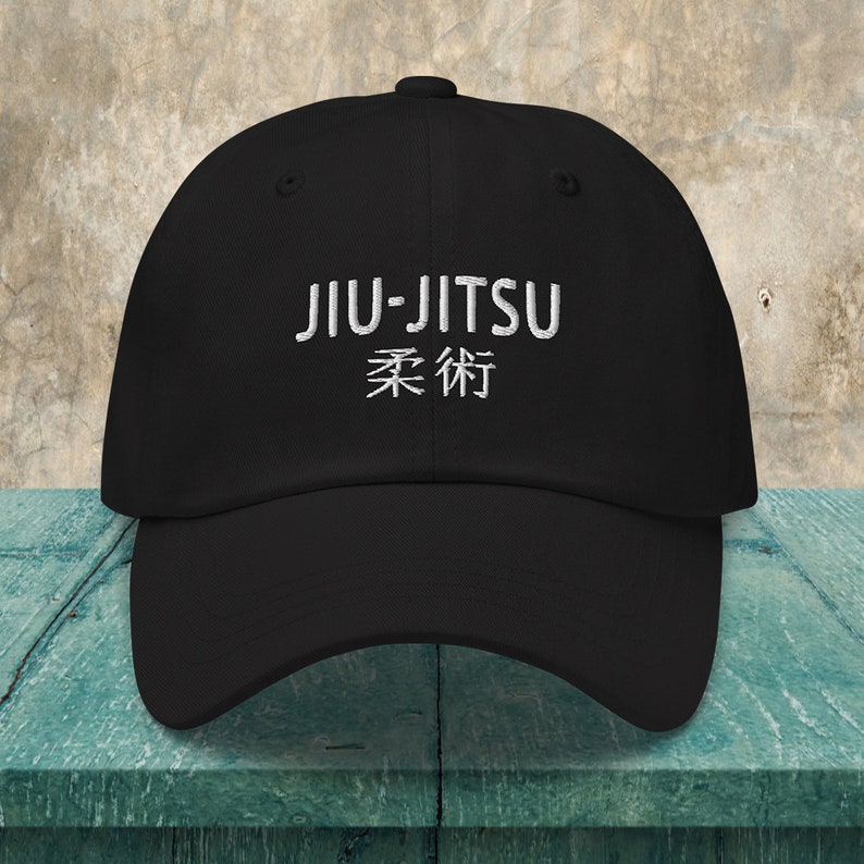 Embroidered Jiu Jitsu Hat, BJJ Baseball Cap, for Men, for Women ...