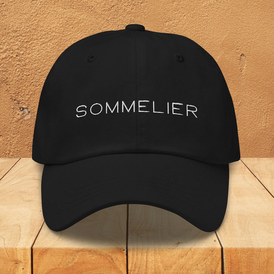 Sommelier Hat, Embroidered Sommelier Baseball Cap, for Men, for Women ...