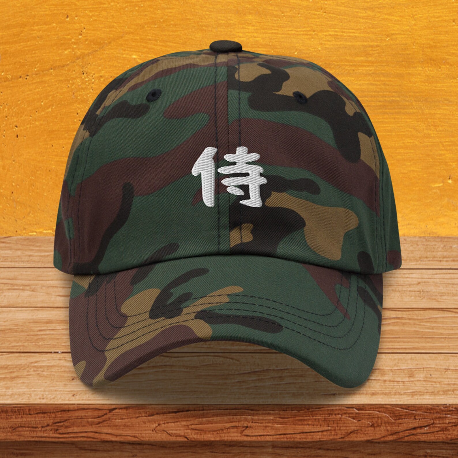 Embroidered Samurai Hat, Japanese Style Baseball Cap, Japanese Kanji ...