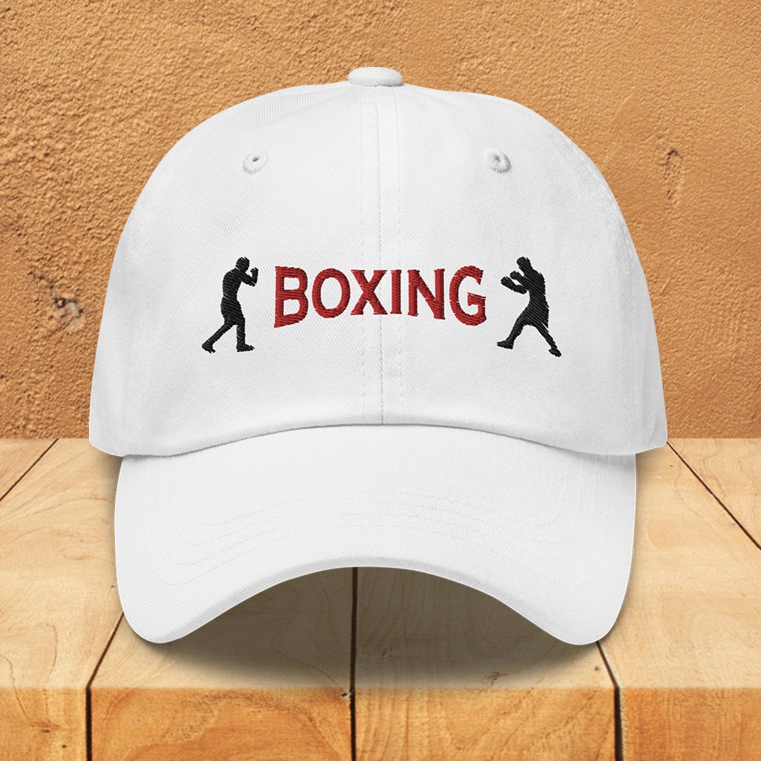Boxing Dad Hat, Embroidered Boxing Baseball Cap, Boxer Gift, Martial ...