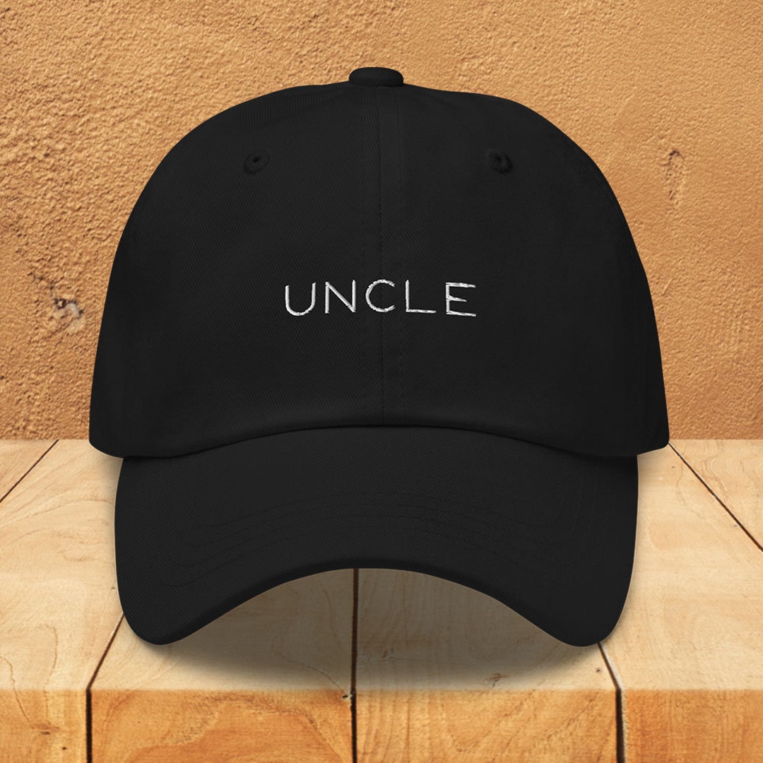 Embroidered Uncle Hat: Cotton Twill Baseball Cap - Etsy