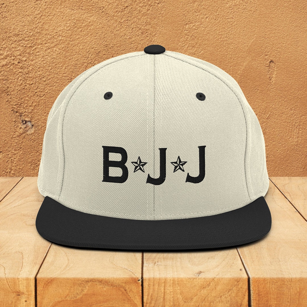 BJJ Embroidered Snapback Hat: Brazilian Jiu-jitsu Cap - Etsy