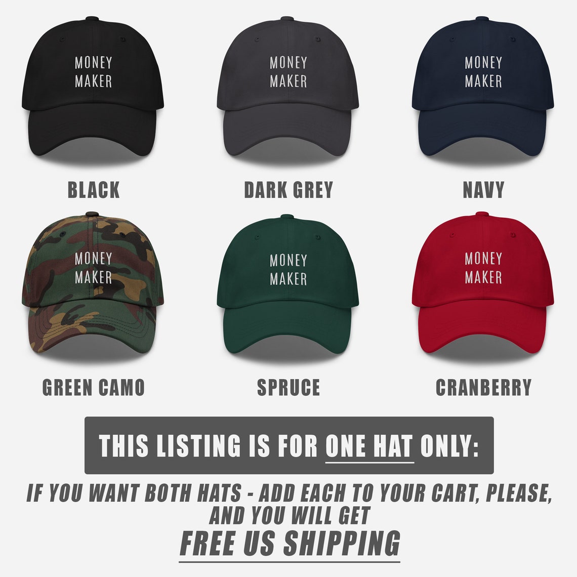 Funny Couple Hats Embroidered Couple Matching Dad Caps Maker - Etsy