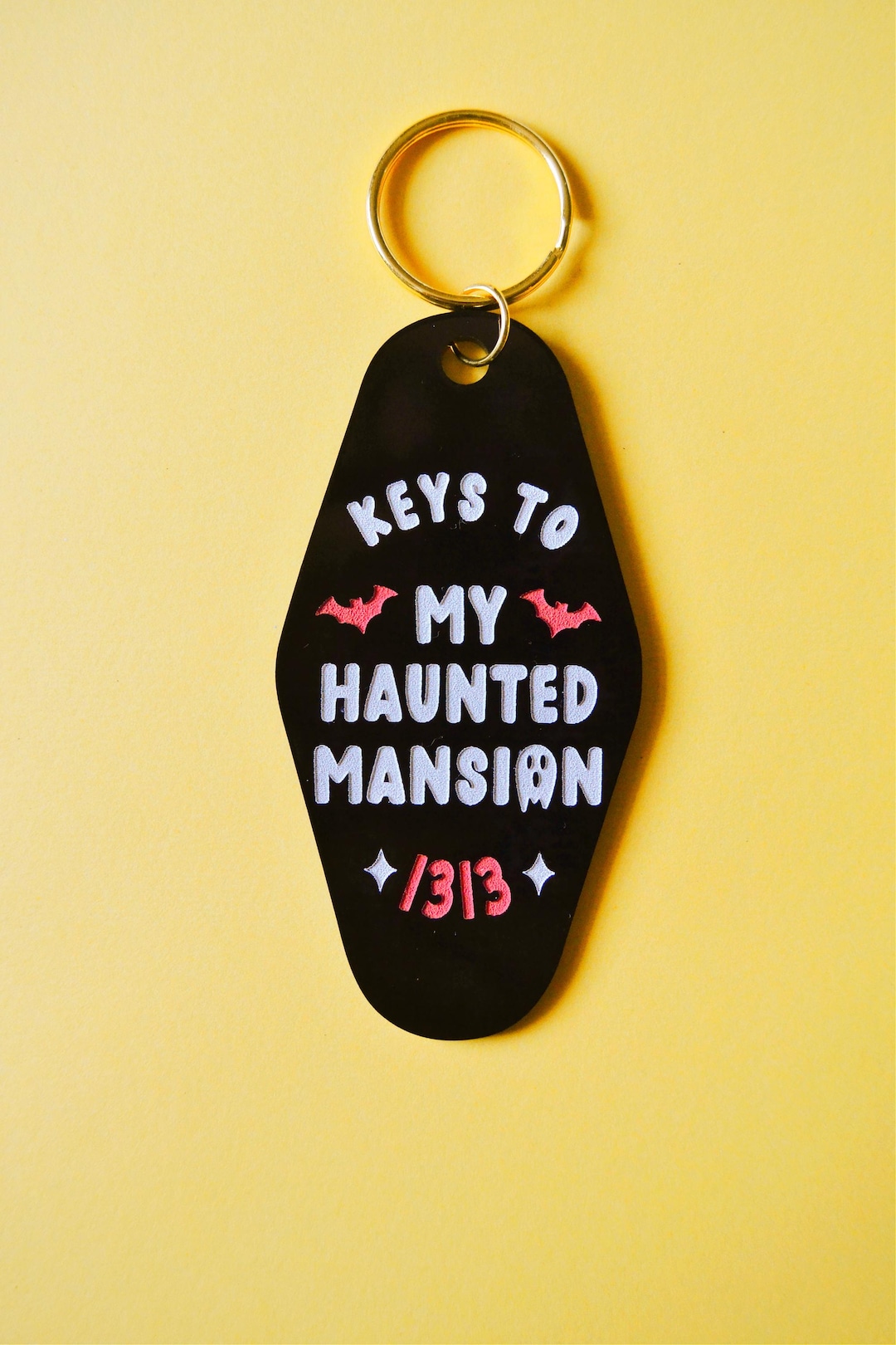 Acrylic Keys to My Haunted Mansion Spooky Halloween Creepy Ghost Occult ...