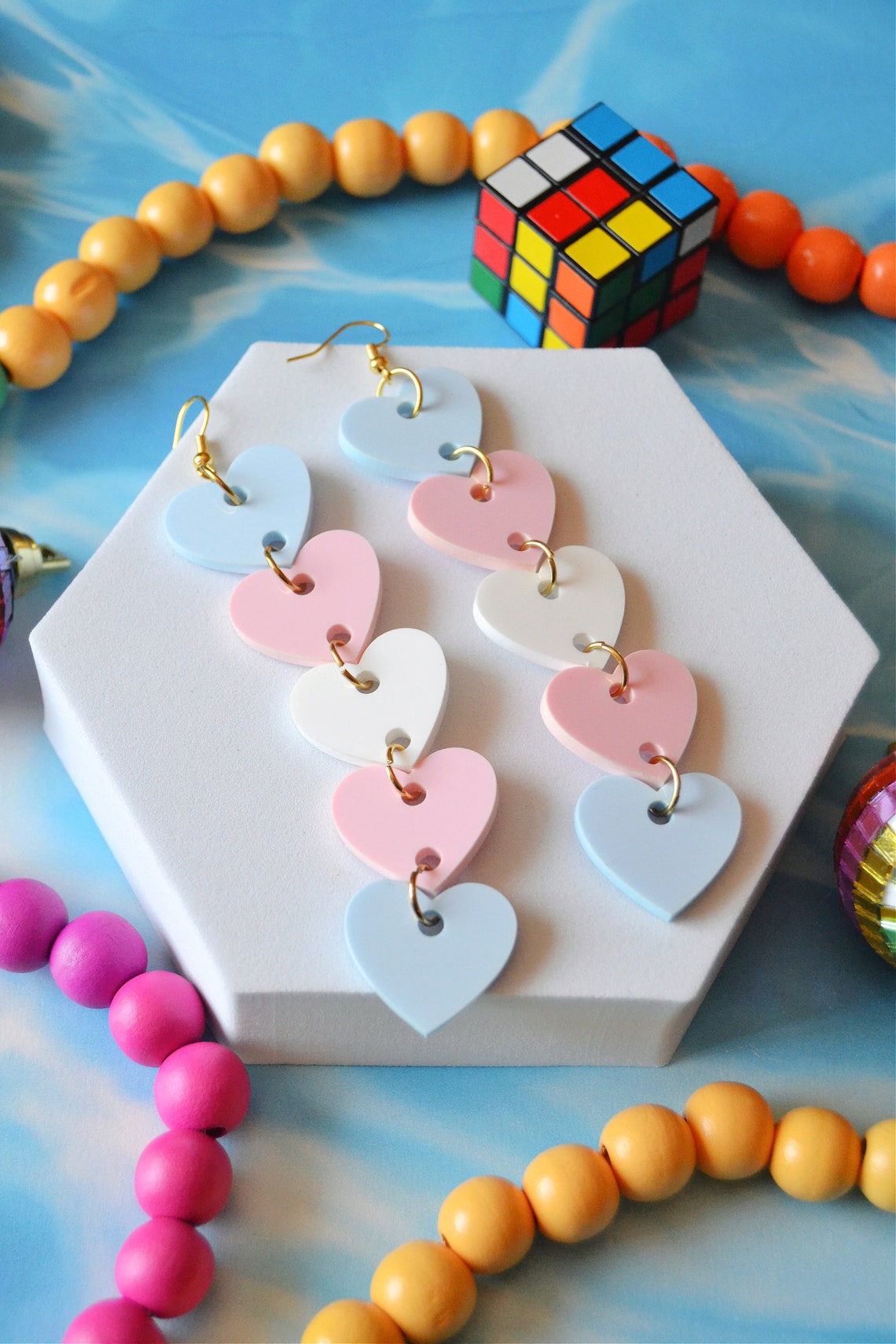 Acrylic Trans Transgender Pride Rainbow Flag LGBTQIA Love is - Etsy