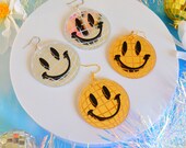 Acrylic Disco Smiley Happy Face Groovy 70s Retro Dancing Queen - Etsy