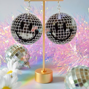 Acrylic Disco Smiley Happy Face Groovy 70s Retro Dancing Queen - Etsy