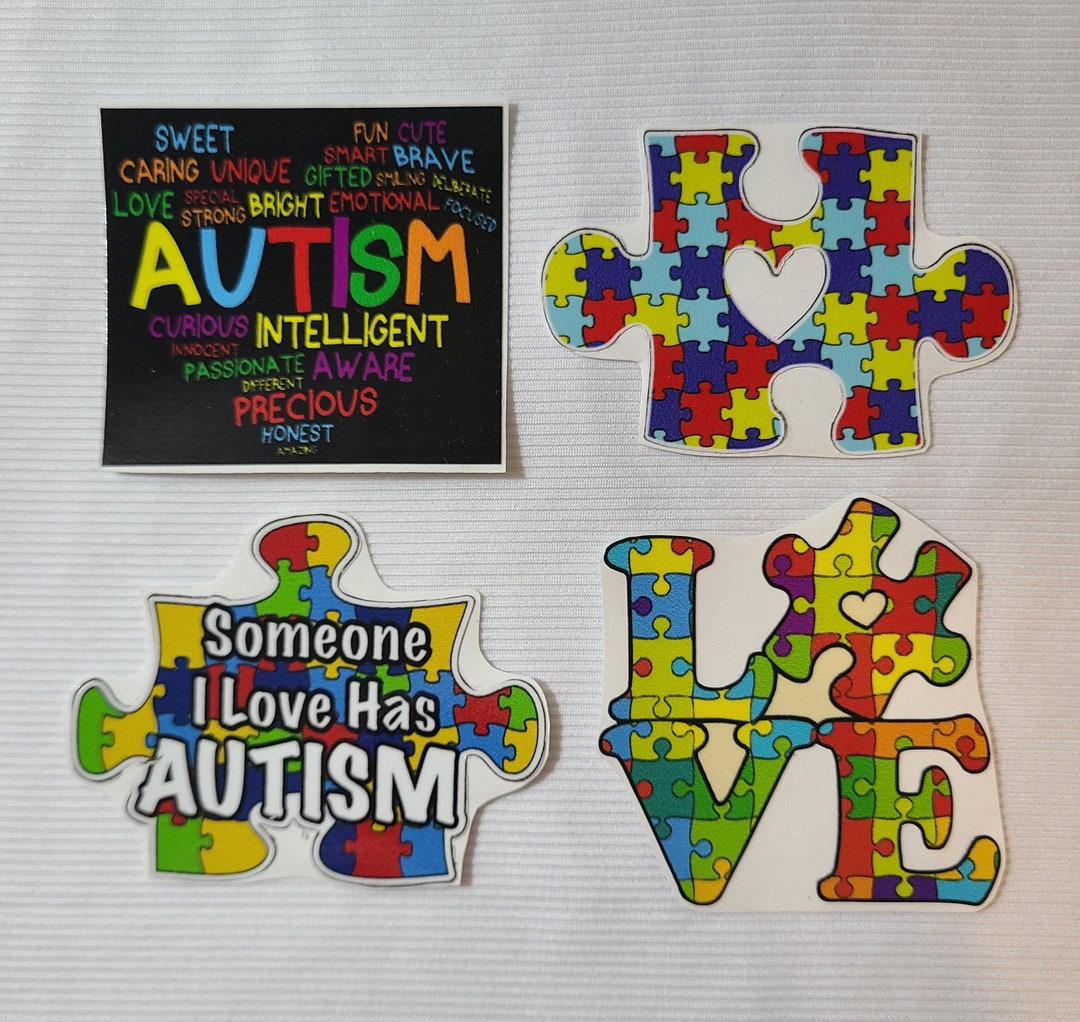 Autism Waterproof Vinyl Stickers Stickers for Cars, Trucks, Motorcycles ...
