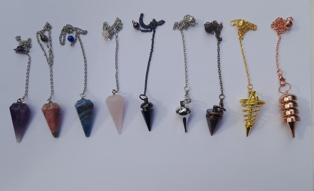 2 Dowsing Pendulums - Etsy