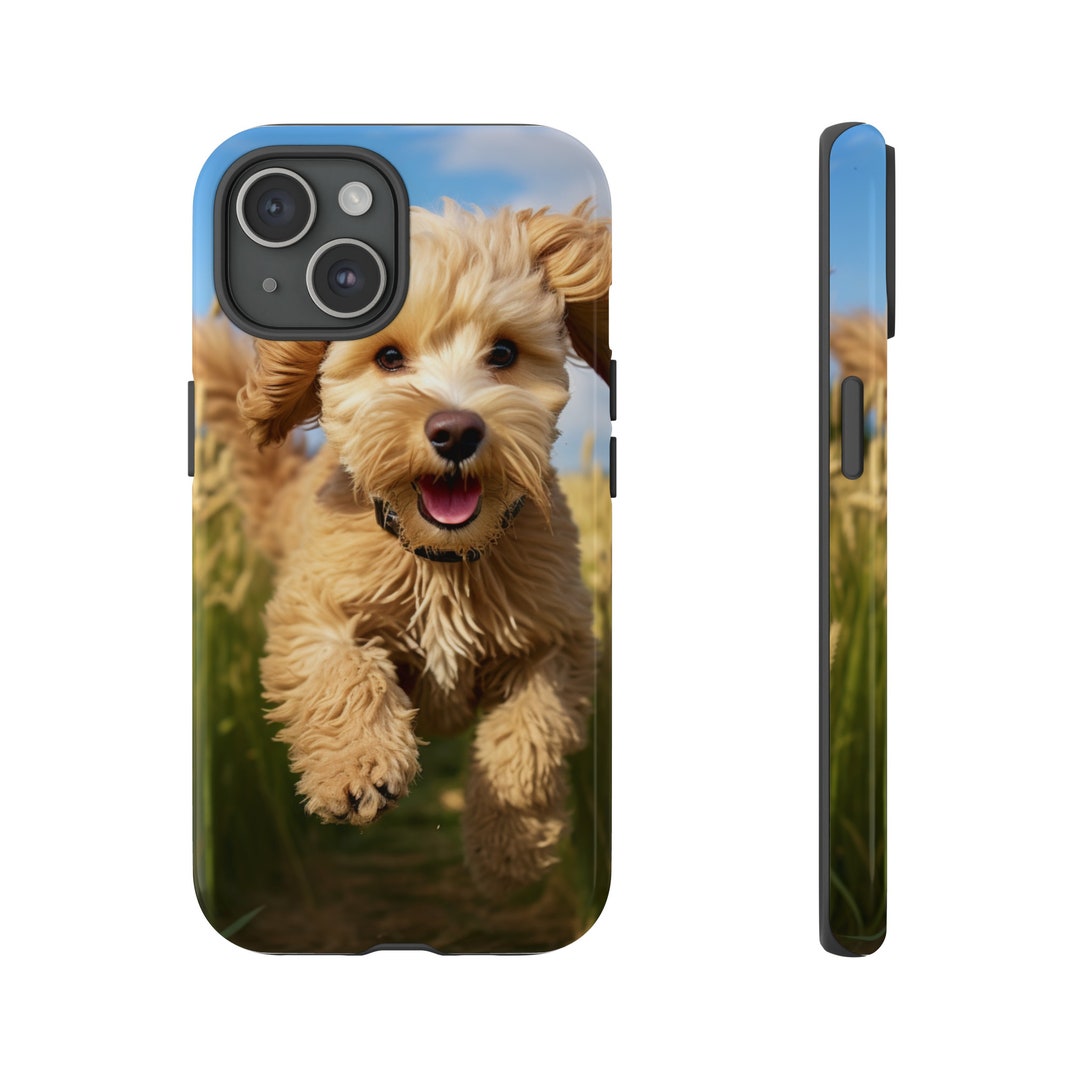 Cockapoo Dog Phone Case Protector Cover iPhone Samsung 8 9 10 11 12 13 ...