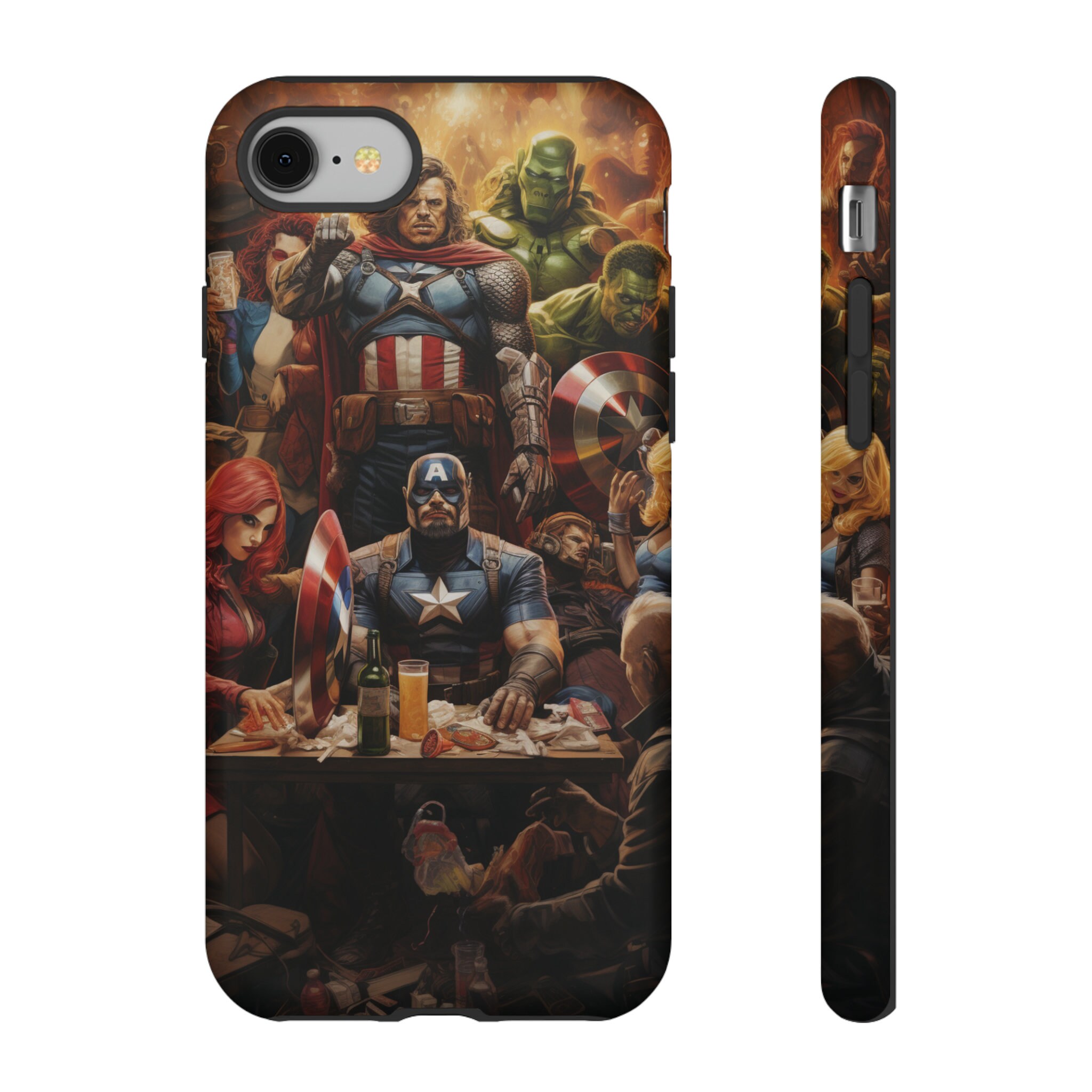 Comicon Marvel Style Superheros Phone Case Cover iPhone Samsung Google ...