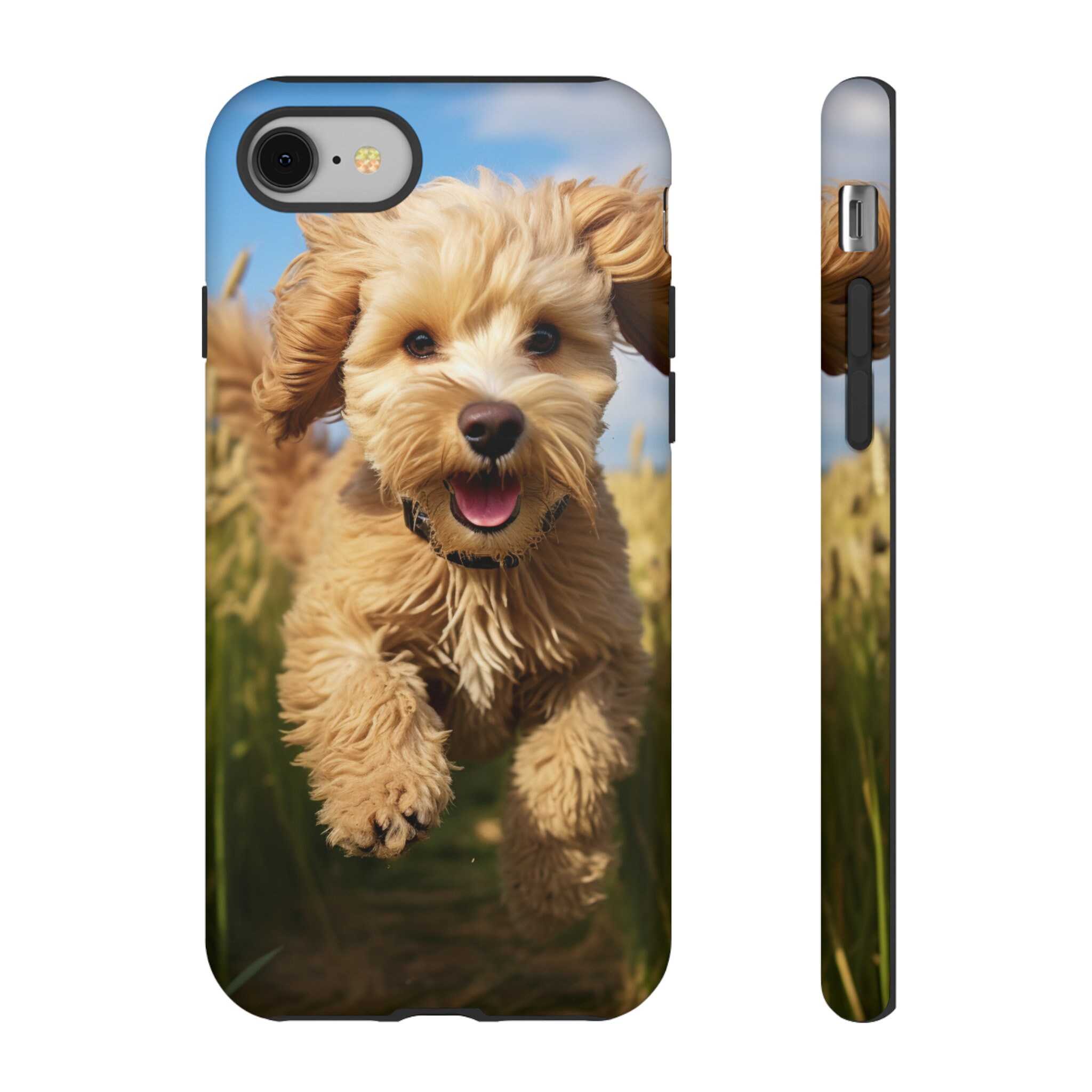 Cockapoo Dog Phone Case Protector Cover iPhone Samsung 8 9 10 11 12 13 ...