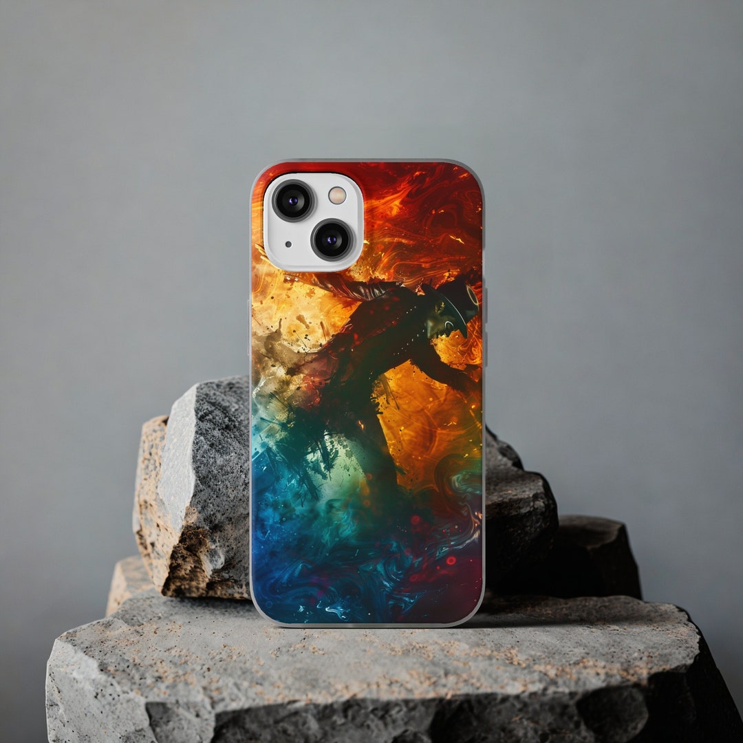 Michael Jackson Style Art Painting Phone Case Fits iPhone 15 Pro Max ...