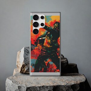 Michael Jackson Style Art Painting Phone Case Fits iPhone 15 Pro Max ...