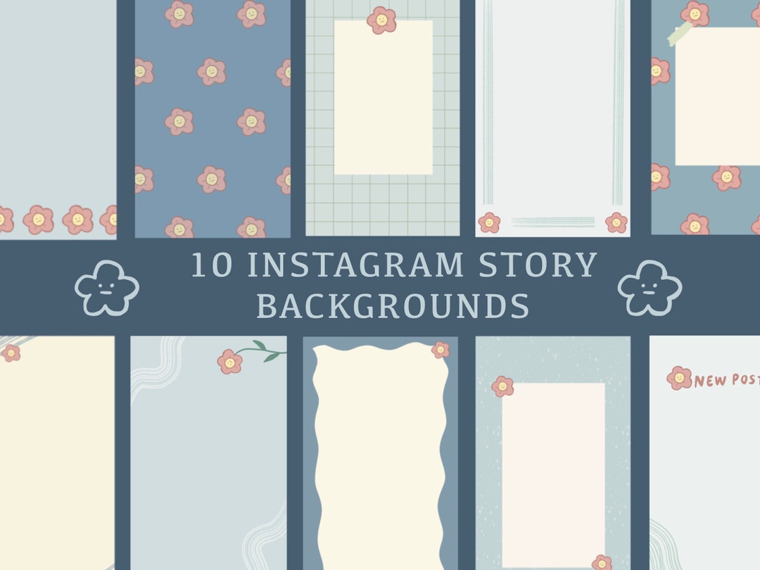 10 Instagram Story Backgrounds: Instagram Story IG Story Templates ...