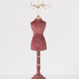 Jewelry Stand Mannequin, Jewelry Organizer, Girls Room Decor - Etsy
