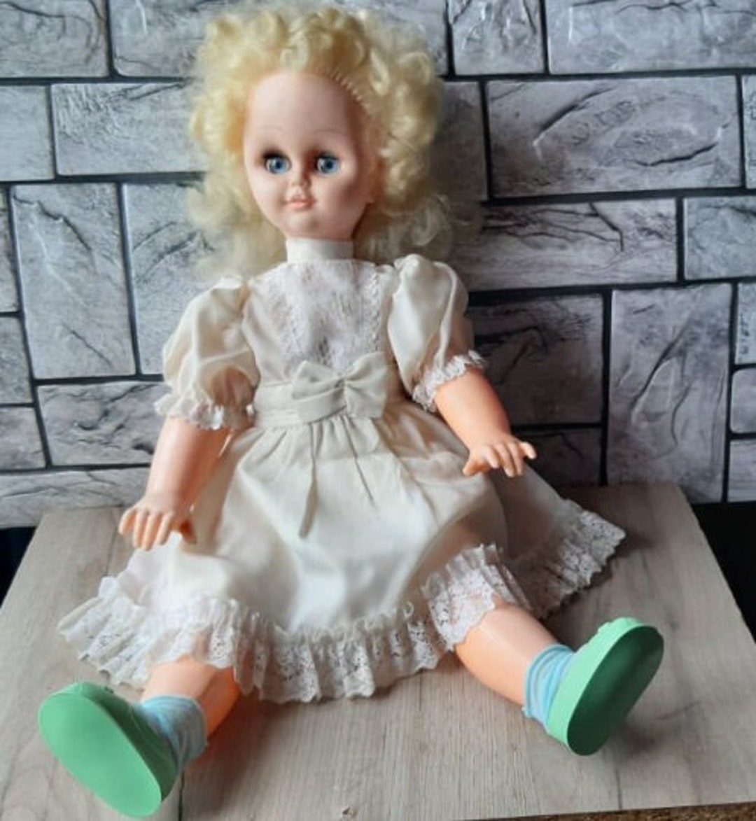 Vintage Russian Doll, Soviet Era Doll, Collectible Gift - Etsy