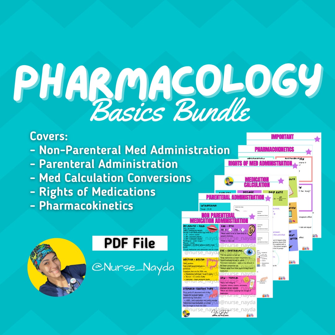 Pharmacology,medication Administration,rights of Medication, Nurse ...