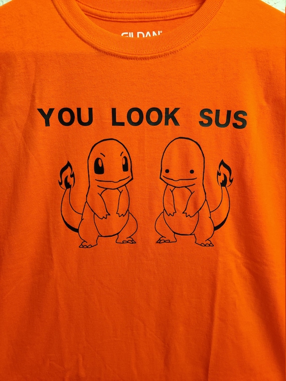 You look SUS ditto charmander youth | Etsy