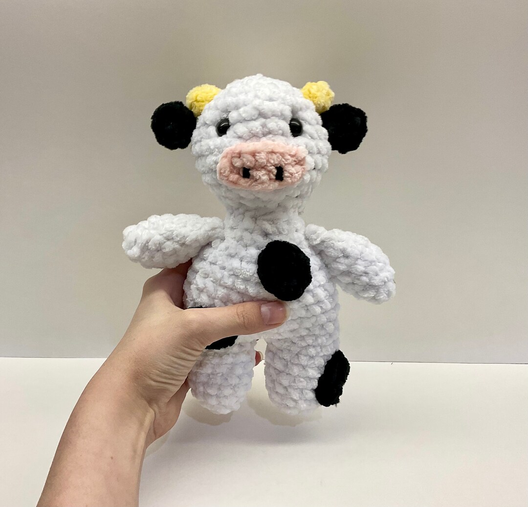 Cute Crochet Cow - Etsy