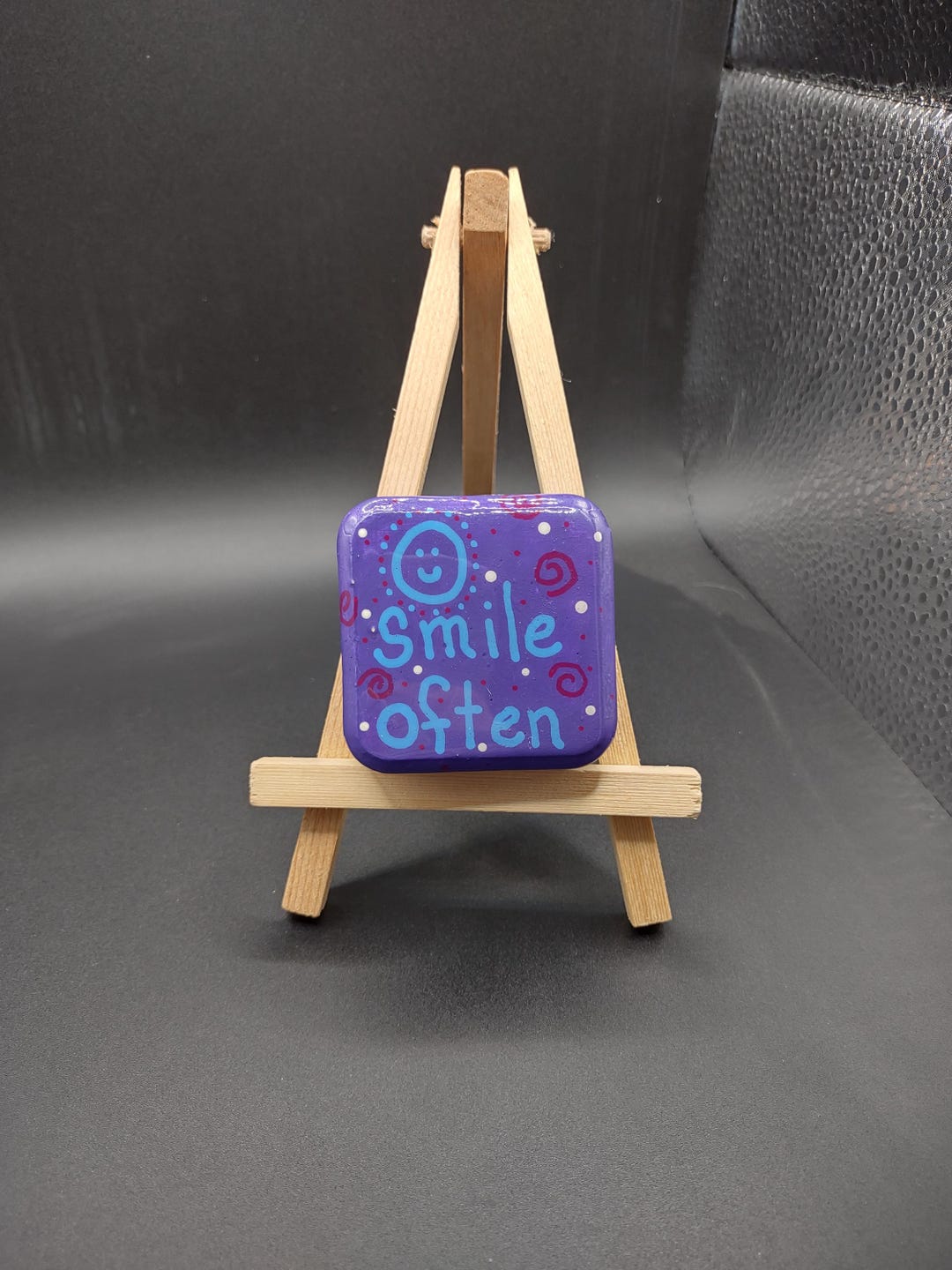 Hand Painted Rock, Smile Often - Etsy