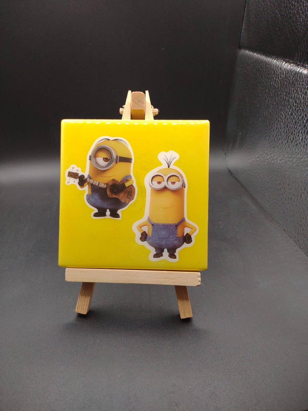 Minions 4 Square Tile Coaster - Etsy