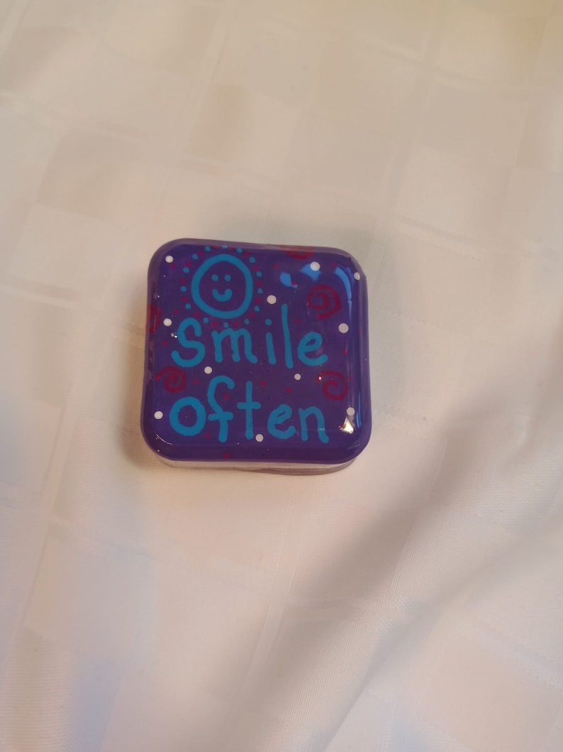 Hand Painted Rock, Smile Often - Etsy