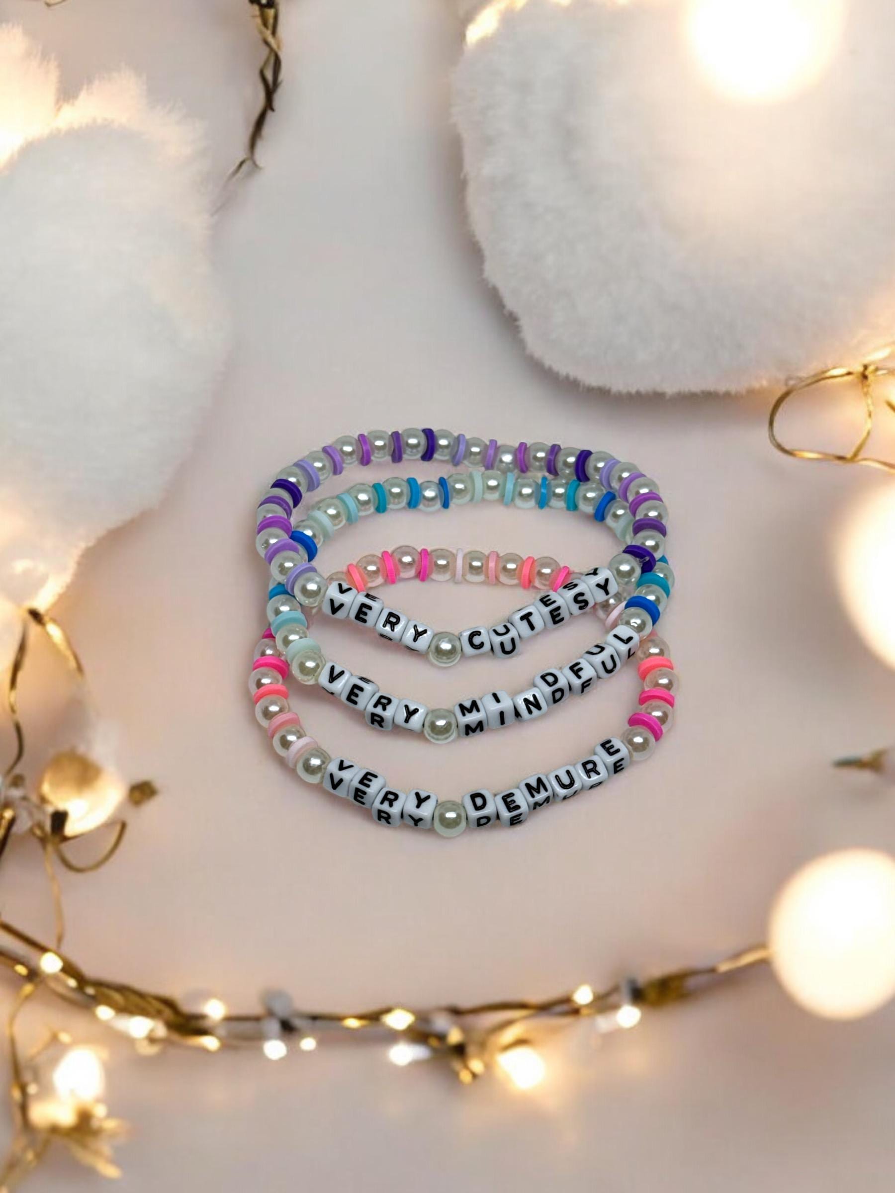Very Cutesy Bracelet | Very Mindful Bracelet | Very Demure Bracelet ...