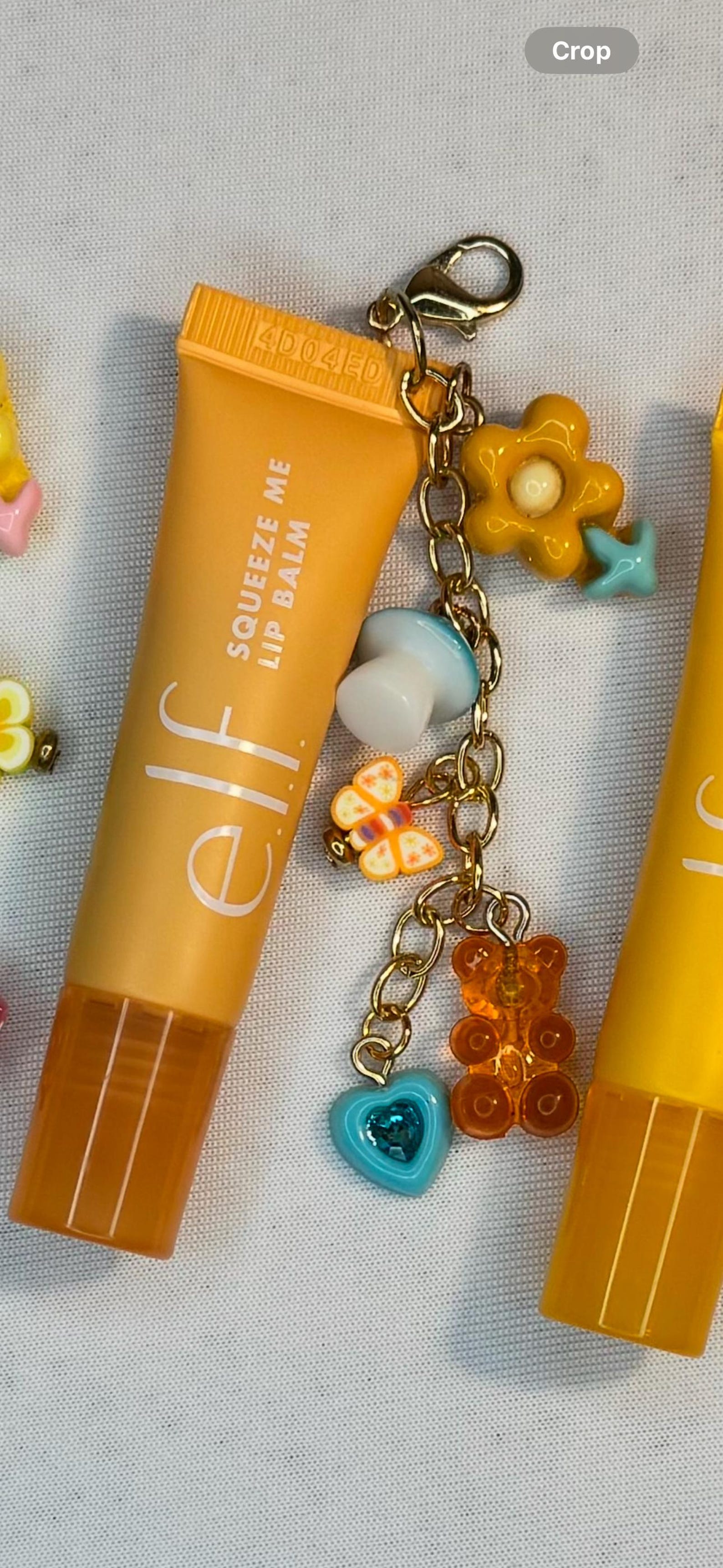 Lip Gloss With Charm Cute Lip Gloss Charms Lip Gloss Lip Gloss Keychains Purse Keychain Bag ...