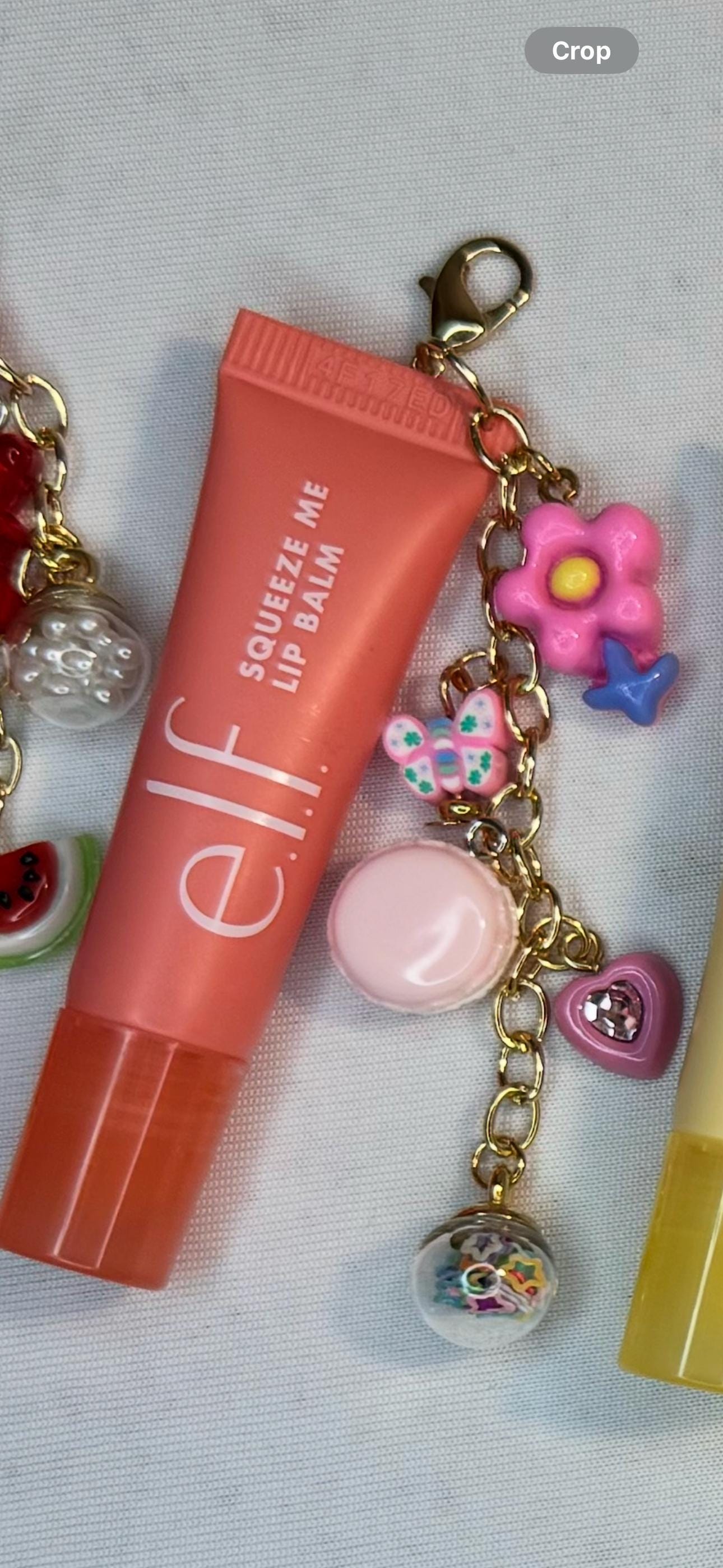 Lip Gloss With Charm | Cute Lip Gloss | Charms | Lip Gloss | Lip Gloss Keychains | Purse ...