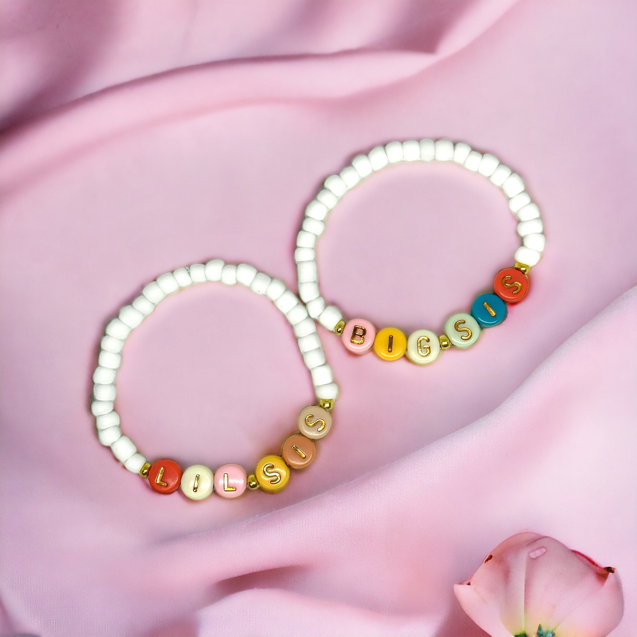 Big Sis and Lil Sis Bracelet | Big Sister | Little Sister | Gifts for ...