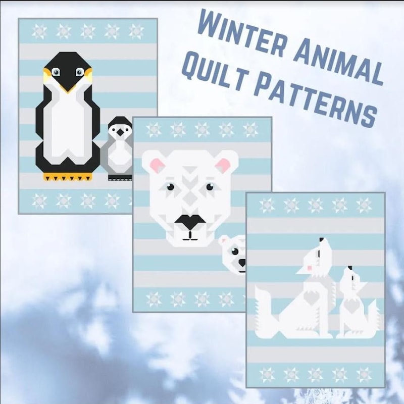 Animal Quilt Patterns - Etsy