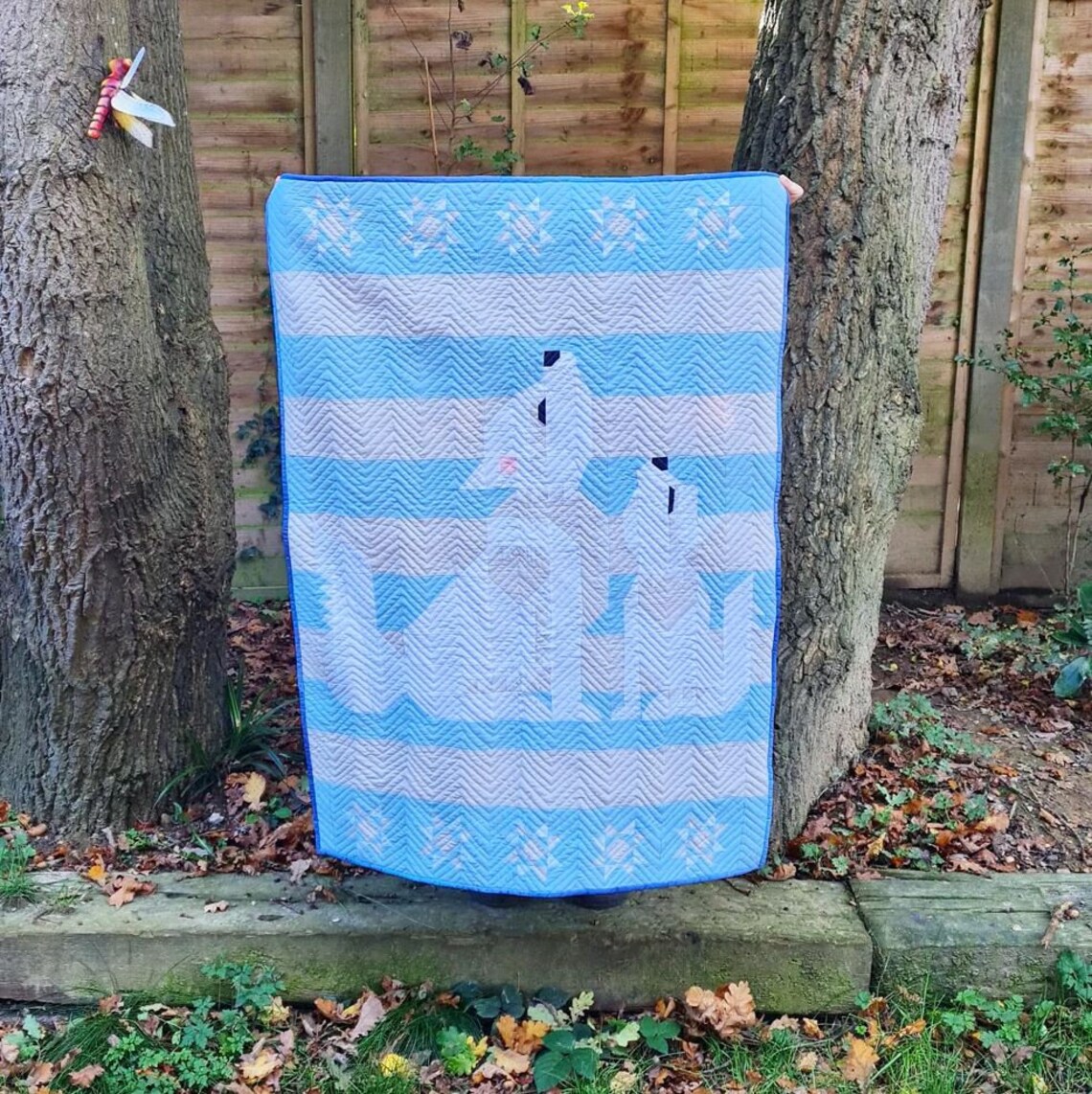 Winter Wolves Quilt Pattern - PDF - Etsy